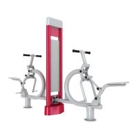 China Abs Galvanized Column Street Workout Equipment With 3mm Thickness Steel for sale