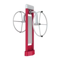 China Abs Galvanized Column Street Workout Equipment With 3mm Thickness Steel for sale