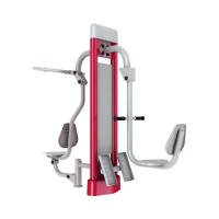 China 114mm Galvanized Steel Outdoor Gym Equipment For Physical Exercises for sale