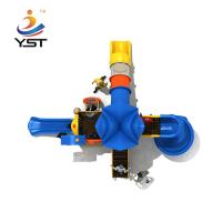 China Multifunctional Daycare Kids Plastic Slide Swing Set Edge Passivation for sale