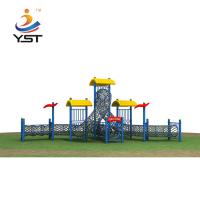 China Hygiene Combination Childrens Garden Slide For Fitness Sports for sale