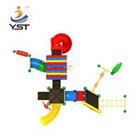 China Roto Moulded Preschool Kids Playground Slide Powder Coated for sale
