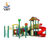 China Roto Moulded Preschool Kids Playground Slide Powder Coated for sale
