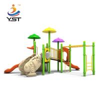 China Outdoor LLDPE Children Playground Equipment Slides With 114mm Post for sale