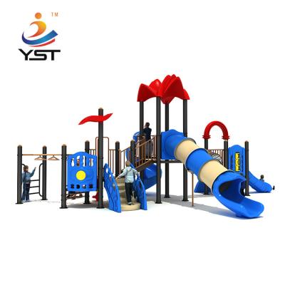 China Dreamland Adventure Kids Backyard Slide PVC Coated With Galvanized Pipe for sale