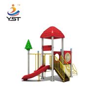 China Adventure Park Amusement Kids Playground Slide With Dia 114MM Columns for sale