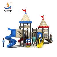 China TUV Kids Playground Slide LLDPE Plastic Amusement Park Equipments Anti Skid for sale