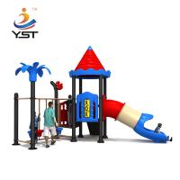 China Backyard Adventure Preschool Kids Playground Slide PVC Coated ODM for sale