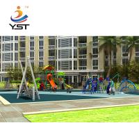 China ODM Rotational Mould HDPE Kids Playground Slide For 15 Kids for sale