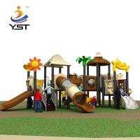 China Thickness 6mm LLDPE Kids Outdoor Play Slide Galvanized EN1176 for sale