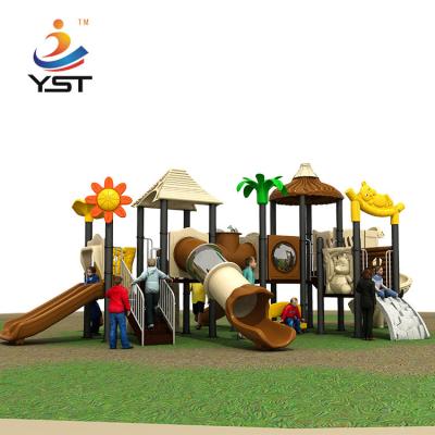 China Thickness 6mm LLDPE Kids Outdoor Play Slide Galvanized EN1176 for sale