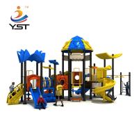 China Preschool Amusement Kids Playground Slide Color Powder Coated for sale