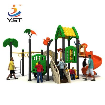 China 114mm Pipe Amusement Park Plastic Playground Slide OEM Anti Static for sale