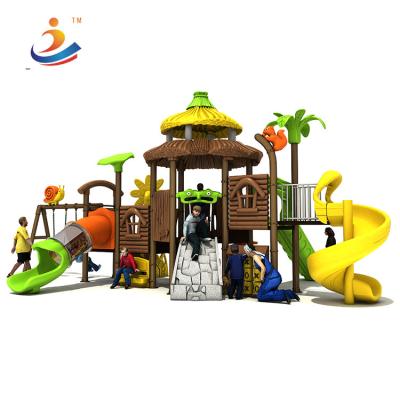 China Forest Amusement Polyethylene Playground Equipment Slides ODM for sale