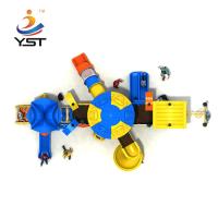China Plastic Amusement Park Play Equipment Commercial Kids Outdoor Playground for sale