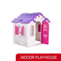 China Outdoor Indoor Plastic Playhouse Kindergarten Castle Cubby House For Kids for sale