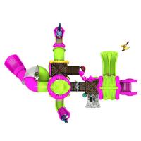 China Homemade Playground Slides Plastic Anti Crack Underground Mounting Type for sale