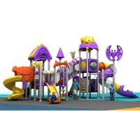 China Multi Project Kids Playground Slide Backyard Galvanized Steel Pipe Anti Skid for sale
