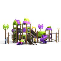 China Hygiene Outdoor Kids Playground Slide Food Class Plastic Anti Crack Double Slide for sale