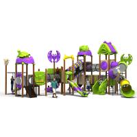 China Hygiene Outdoor Kids Playground Slide Food Class Plastic Anti Crack Double Slide for sale