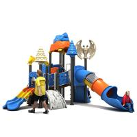 China Plastic Kids Playground Slide Playhouses Playsets Outdoor Equipment for sale