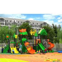 China Plastic Playground Slide 19009 Children Outdoor Equipment for sale