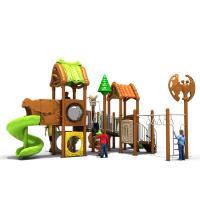 China Outdoor Kids Playground Slides Equipment PVC Coating Roto Moulded for sale