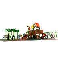China Residential Plastic Playground Slide 19011 Outdoor Toys Children for sale