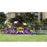 China Plastic Kids Playground Slide 304# Stainless Equipment Outdoor UV Resistance for sale