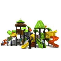 China Outdoor Customized Kids Playground Slide 19027 Amusement Anti Skid Rubber for sale