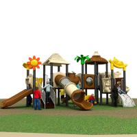 China Outdoor Playground Slide Castle Amusement Park Toys Children for sale
