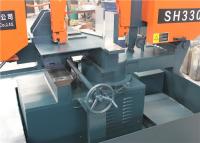 China Dual Column Metalworking Bandsaw Extra Roller Loading Style High Performance for sale