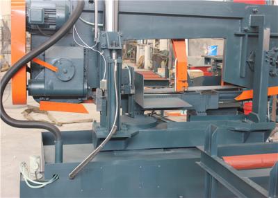 China Column Efficient Metal Band Saw Machine Roller Feeding Loading Style G400 for sale