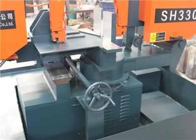 China Premium Horizontal Band Sawing Machine , Steel Cutting Band Saw 0° - 45° Bandsaw Angle for sale