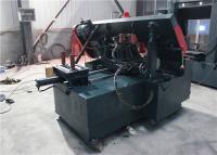 China CNC Metal Cutting Band Sawing Machine , Metal Bandsaw Machine Large Feed Cutting for sale