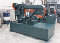 China PLC Control Metal Cutting Band Saw Hydraulic Saw Belt Tighten Style GZ4280 for sale