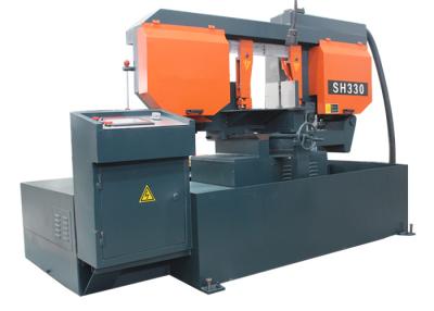 China Automatic Dual Column Band Saw Machine Hydraulic Working Clamp Style for sale