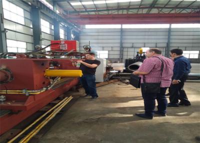 China Hot Induction Heating Pipe Bending Machine With Heating Power Source for sale