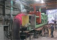 China Hot Induction Mandrel Head Elbow Bending Machine Smart PLC Control System for sale