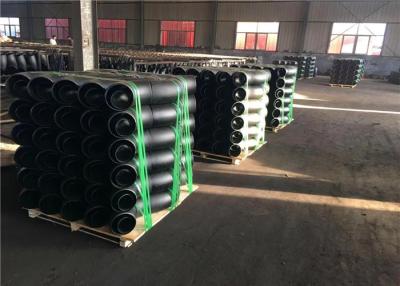 China Plain End 45 Degree Elbow , Forged Pipe Fittings Butt Welding Connection for sale