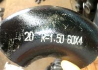 China ASME B16.9 A234 30 Degree Steel Pipe Fittings Elbow Butt Welding Connection for sale