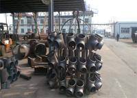 China 8 Inch Carbon Steel Pipe Lateral Equal Reduced Tee Durable For Shipbuilding for sale