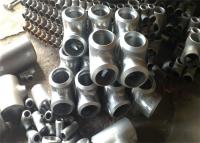 China Premium Quality P11 Welding Tee Fittings , Straight Tee Top Grade Raw Materials for sale