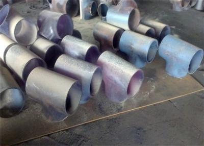 China High Strength Butt Weld Fittings , Equal Reduced Tee 6 - 2500mm Outside Diameter for sale
