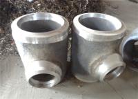 China A234WPB A234WPC Carbon Steel Equal Tee Anti Corrosion For Chemical Industry for sale