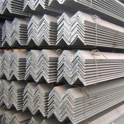 China Black Hot Rolled Carbon Steel Profile Q235 SS400 Mild Carbon Steel Angle for sale