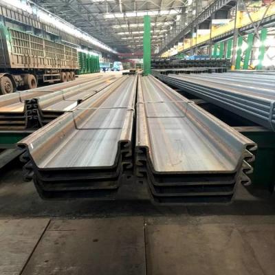 China 8mm To 14mm Carbon Steel Profile Hot Rolled Steel Sheet Pile for sale
