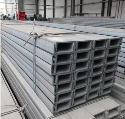 China S235JR S355JR Carbon Steel Profile Mild Structural Steel Carbon Steel U Channel for sale
