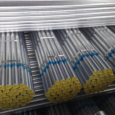 China ASTM A53 Hot Dip Galvanized Pipe BS1387  Round Steel Pipe for sale