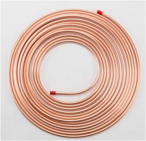 China R410A Copper Pipe Coil 12.7×0.8mm Copper Tube for sale